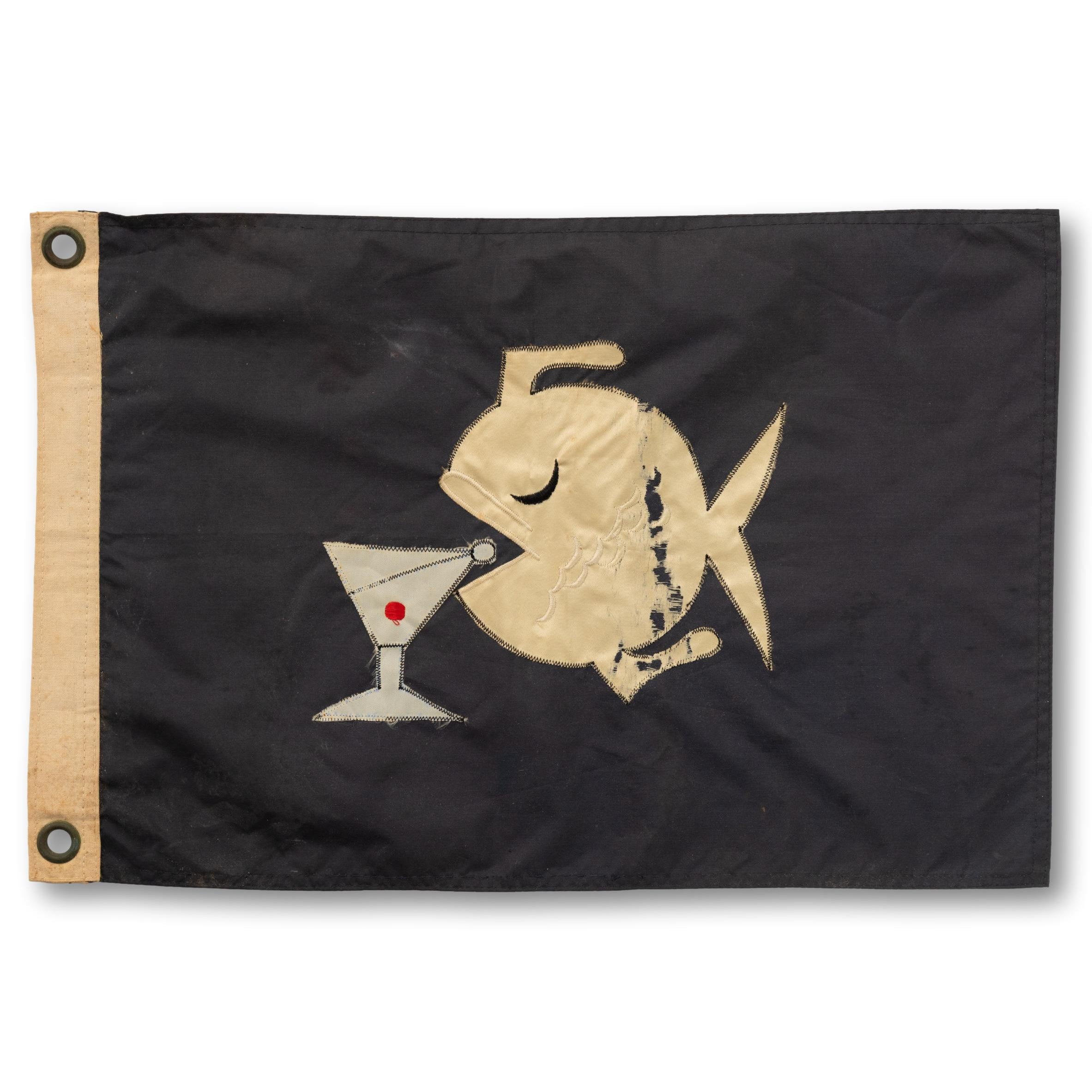 "Drink Like A Fish" Happy Hour Flag – Seacraft Vintage