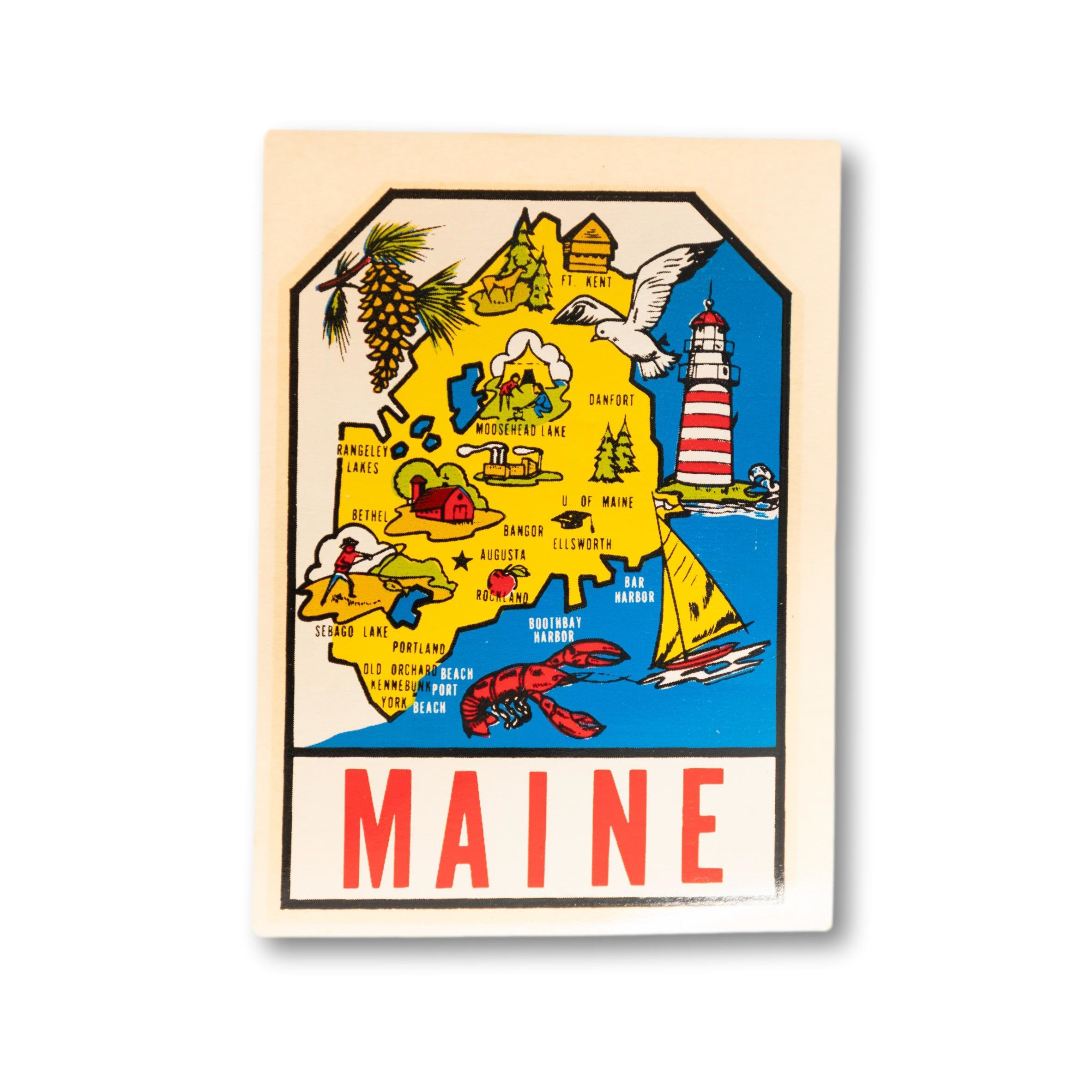 Vintage Maine Decal – Seacraft Vintage