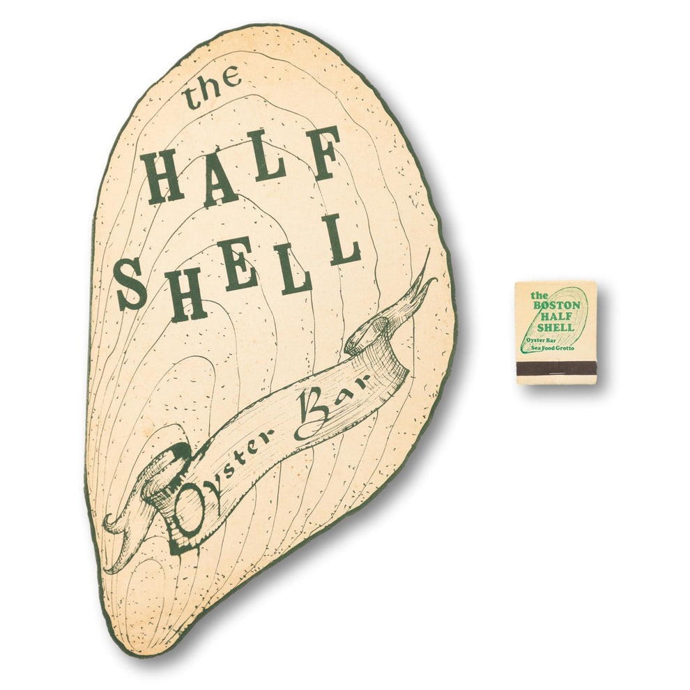 "Half Shell Boston" Menu + Matches – Seacraft Vintage