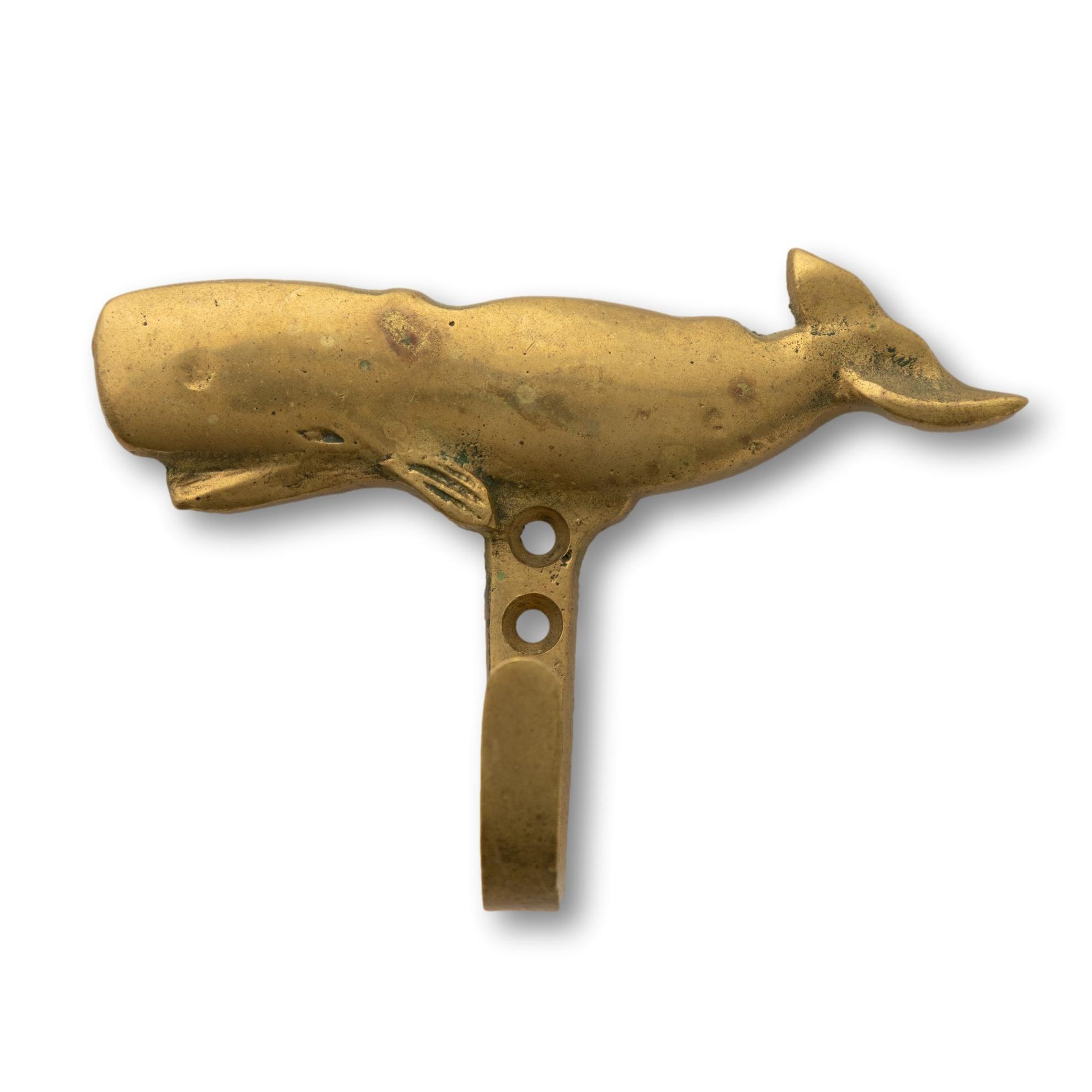 Brass Whale Hook – Seacraft Vintage